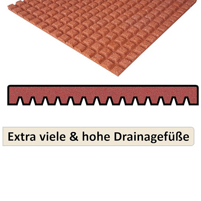 Gummimatte Rhino Vario aus Gummigranulat kaufen