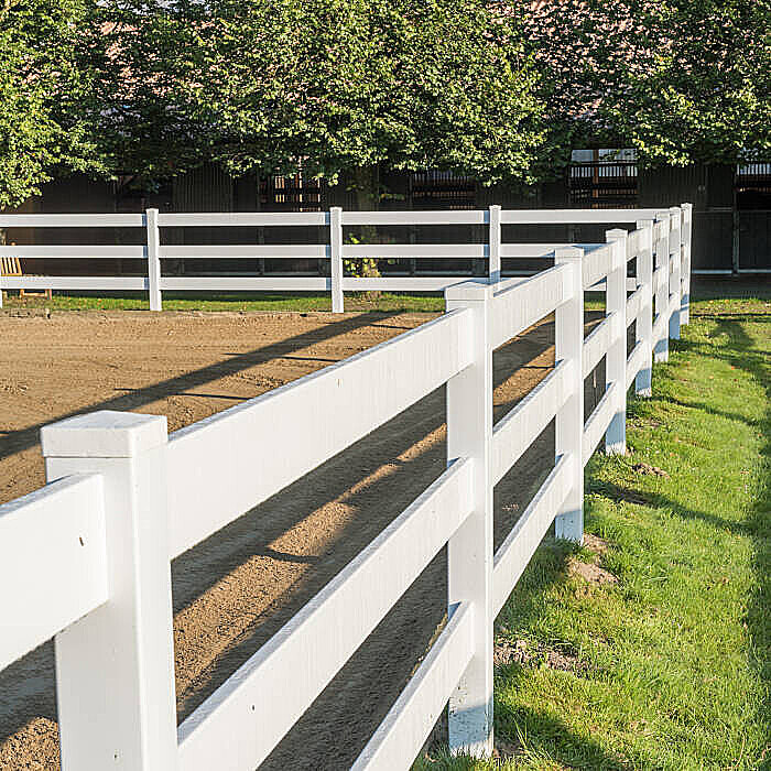 Kunststoffzaun 3 Riegel - Denver kaufen